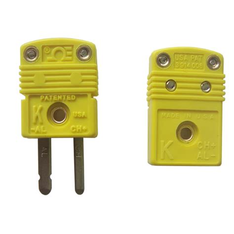 Omega Smpw K Mf K Type Thermocouple Connector For Industrial Use Male