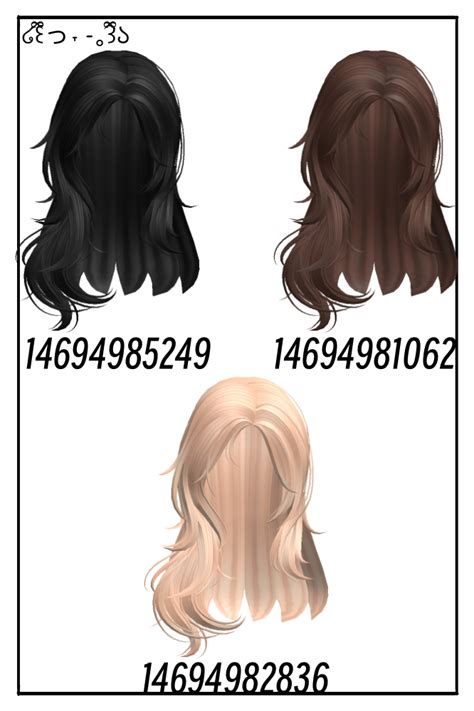 Bloxburgbrookhavenberry Avenue Etc Codes Brown Hair Roblox Black