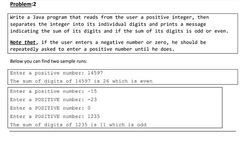 Solved Problem Write A Java Program That Reads From The Chegg