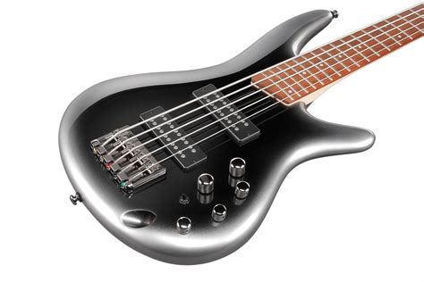 Ibanez Standard Sr305e 5 String Bass Guitar Midnight Gray Burst