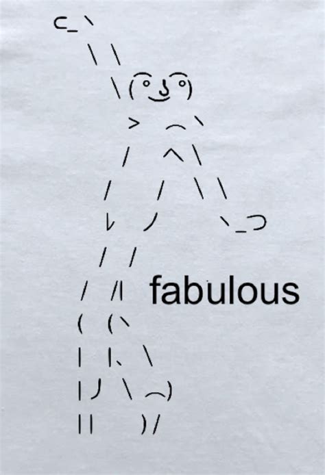 Dancing Text Emoticon