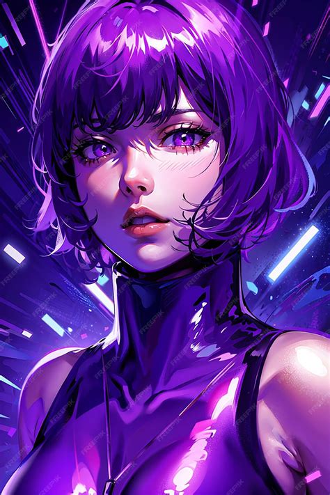 Premium Photo Cute Kawai Beautiful Girl Anime Futuretech