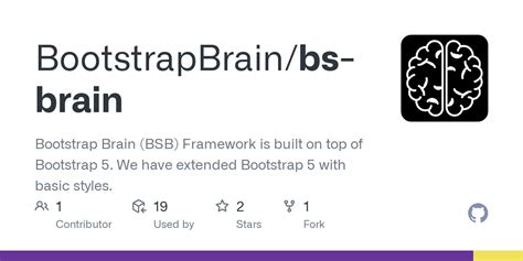 Github Bootstrapbrain Bs Brain Bootstrap Brain Bsb Framework Is