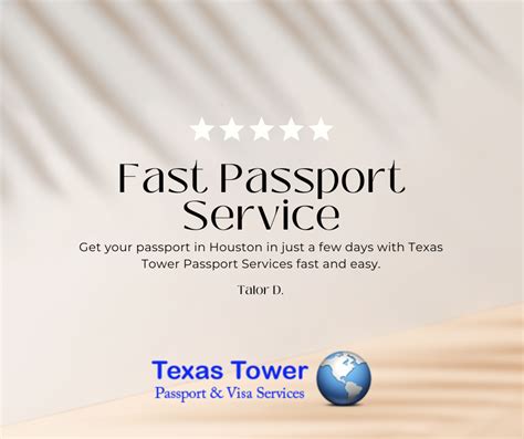 Texas Tower Passport And Visa Services Houston Educ Business