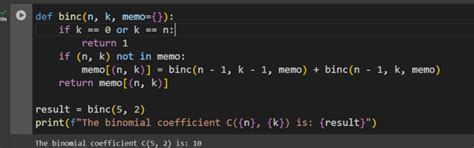 Calculate The Binomial Coefficient In 5 Ways Askpython