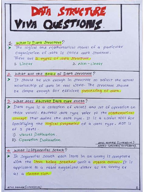 data structure handwritten ️ series part 3 pdf