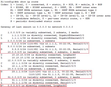 Ospf 실습cisco Packet Tracer