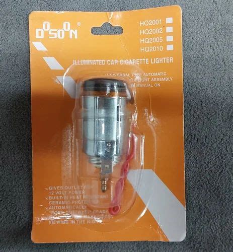 Dosoon Illuminated Car Cigarette Lighter At ₹ 140packet Hari Nagar
