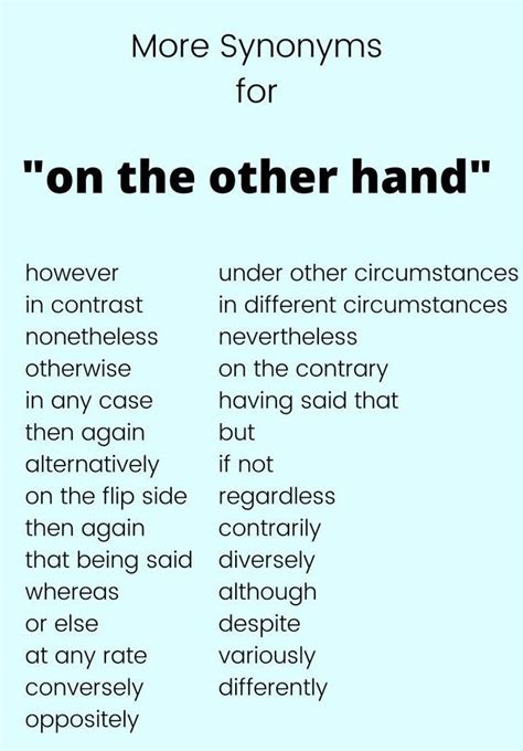 Expand Your Vocabulary With More Synonyms