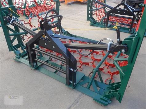 Nový Luční brány Vemac Wiesenschleppe 6m 4reihig Schleppe Striegel hydraulisch Prof na prodej na