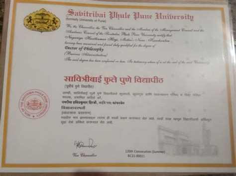 Drhasitkumar Nagariya On Linkedin Finally Received Phd Convocation