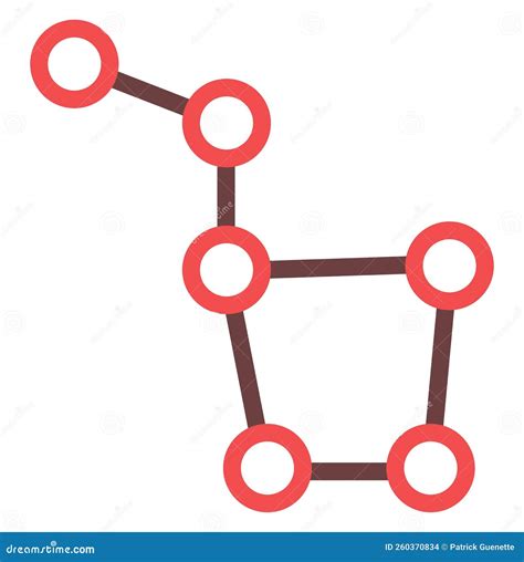 Star Constellation Icon Stock Vector Illustration Of Background