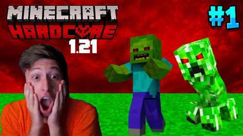 SI MUERO SE ACABA EL VÍDEO Serie de Minecraft Hardcore 1 21 Ep 1