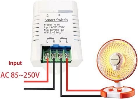 Mhcozy Ewelink Interruptor Inteligente De 16 A Con Monitoreo De