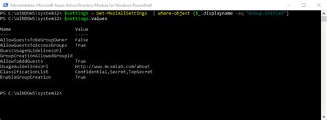 manage office 365 groups with powershell