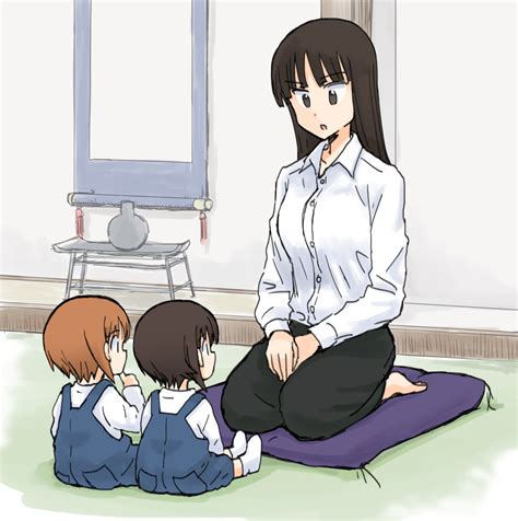 Nishizumi Miho Nishizumi Maho And Nishizumi Shiho Girls Und Panzer