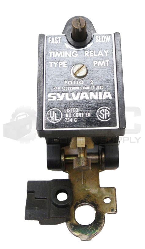 Sylvania Folio 2 Timing Relay Type Pmt Plc Toolbox Supply