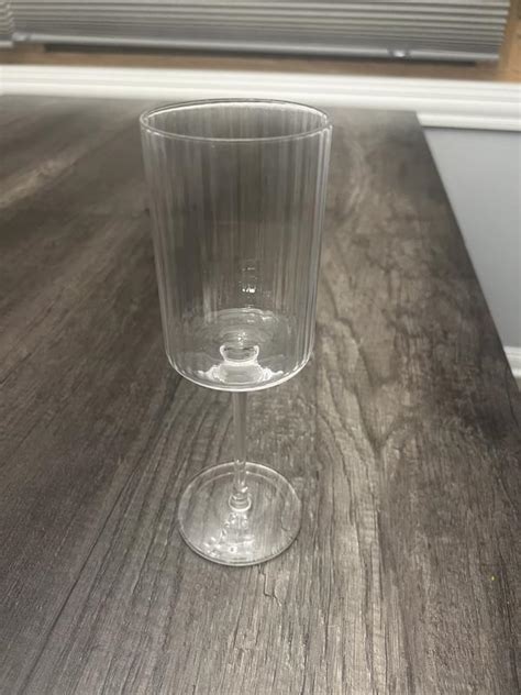 Joyjolt Elle Fluted Cylinder White Wine Glasses Set Of 2 Macys
