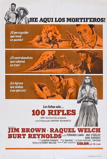 Los Cien Rifles 1969 Película Cineol
