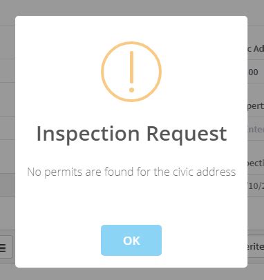 Inspection Request