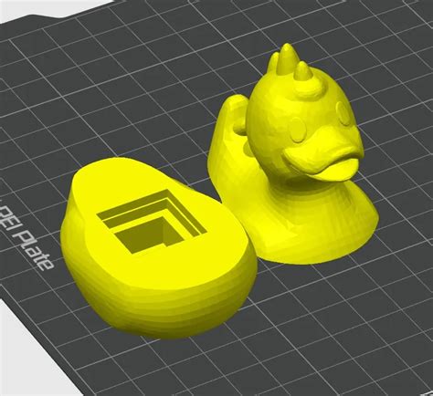 Rubber Ducky Dino Fidget Clicker Toy By Ada And K 3da Makerworld