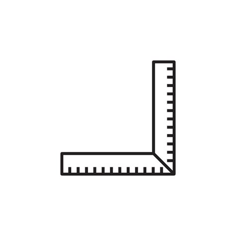 Premium Vector Ruler Icon Vector