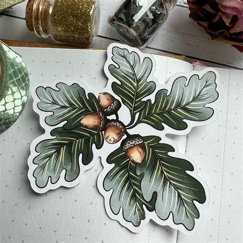 Acorns Sticker Beltane Sticker Bullet Journal Sticker Planner Sticker