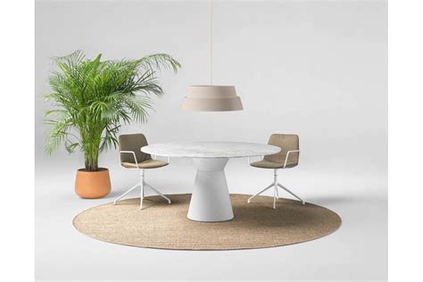 Inclass Essence Table Round Office Mobilier De Bureau Genève