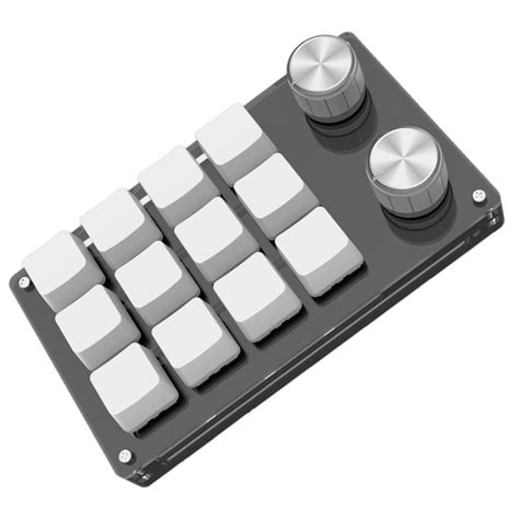 Mini Teclado Mecánico Usb De 12 Teclas Teclas Programables No Se