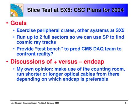 Csc Trigger Meeting Summary Ppt Download