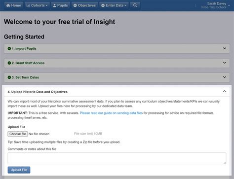 how to send us historical data and objective files insight help guides