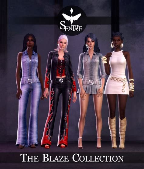 Post By Sentate · 6 Images Sims 4 Cc Packs Sims 4 Mods Clothes