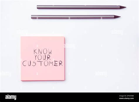 Hand Writing Sign Know Your Customer Business Concept Marketing Creating A Poll Improve Product