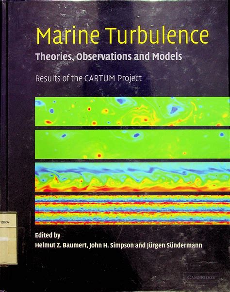 Marine Turbulence Theories Observations And Models Bmkg E Library