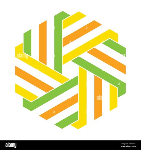 The Abstract Hexagonal Pattern On White Background Stock Vector Image And Art Alamy