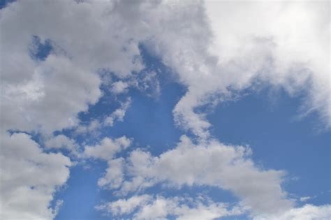 Premium Photo Gray Clouds In The Blue Sky