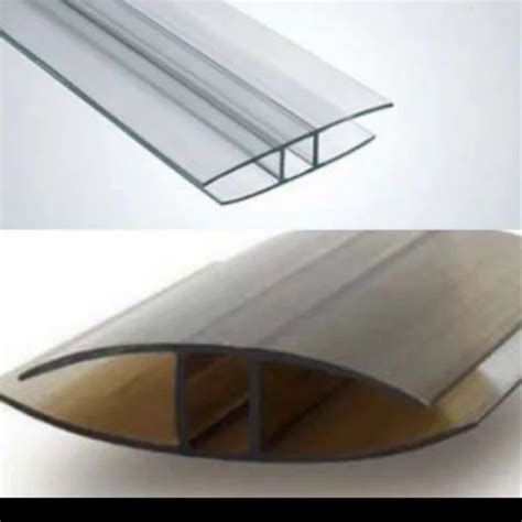 Polycarbonate Sheet Connector 6mm Polycarbonate U Profiled Sheet Connector Manufacturer From