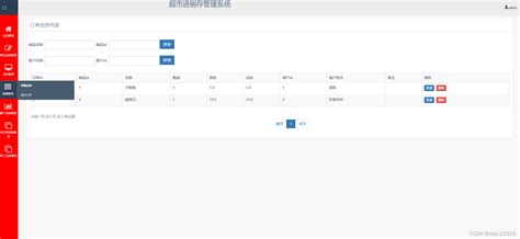 基于ssm的超市进销存管理系统 Csdn博客