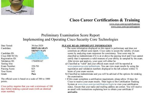 Dhinakaran Srinivasan On Linkedin Successfuly Completed The Implementing And Operating Cisco