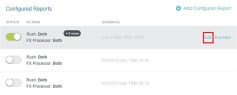 Automate Exports Via The Report Scheduler Chrome River Help Center