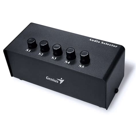 Genius Stereo Switching Box