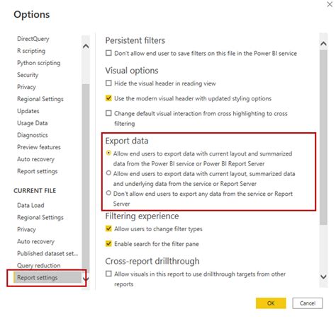 Solved Power Bi Excel Export Option Microsoft Fabric Community
