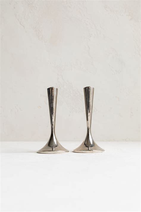 Vintage Dansk Silver Candlesticks — Hoppe Shoppe