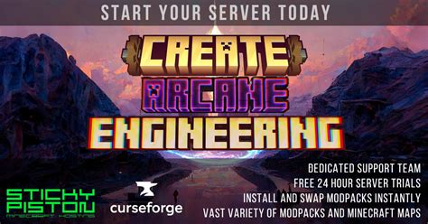 Curse Create Arcane Engineering Server Hosting
