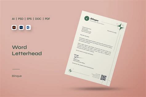 30 Best Microsoft Word Letterhead Templates Letterhead Design Tips