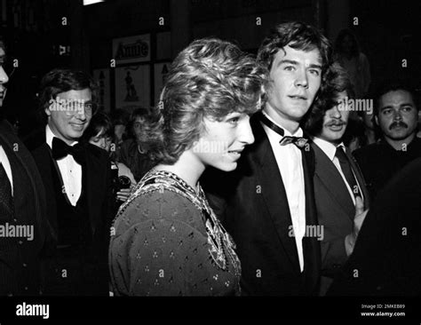 Timothy Hutton And Tatum Oneal At The Premiere Of Annie At Manns