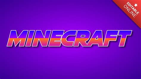 Minecraft With Custom Gradient Text Effect Generator