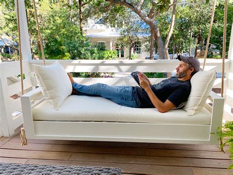How To Build An Outdoor Hanging Daybed Young House Love