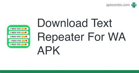 text repeater for wa apk android app free download