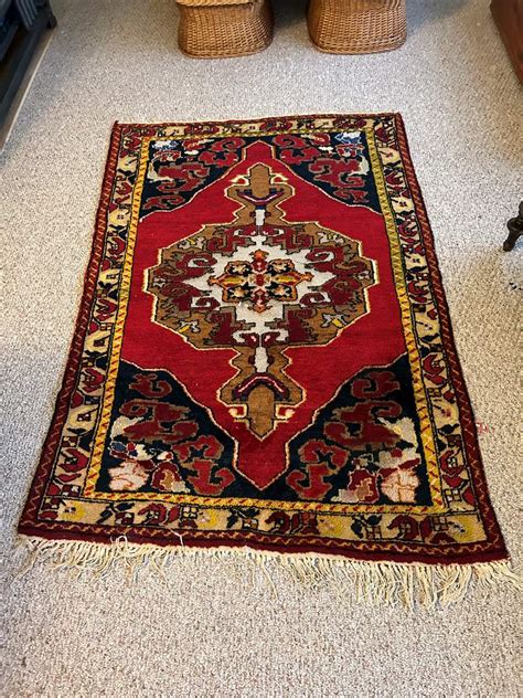 Lot 176 Vintage Turkish Wool Area Rug Adams Northwest Estate